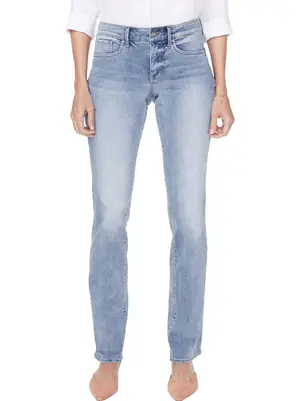 NYDJ NYDJ Marilyn Straight Leg Jeans Biscayne