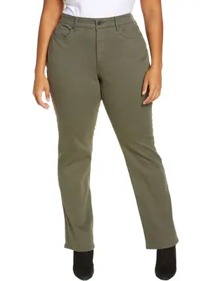 NYDJ NYDJ Marilyn Straight Leg Jeans Deep Depth