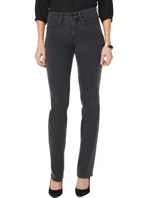 NYDJ NYDJ Marilyn Straight Leg Jeans Folsom