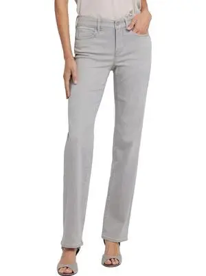 NYDJ NYDJ Marilyn Straight Leg Jeans Grenada Mist