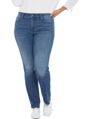 NYDJ NYDJ Marilyn Straight Leg Jeans Hera