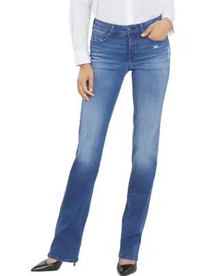 NYDJ NYDJ Marilyn Straight Leg Jeans Heron