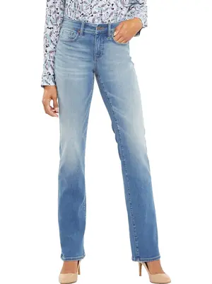 NYDJ NYDJ Marilyn Straight Leg Jeans Maele