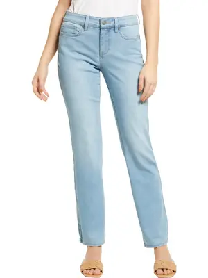 NYDJ NYDJ Marilyn Straight Leg Jeans Northstar