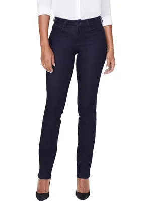 NYDJ NYDJ Marilyn Straight Leg Jeans Rinse 2