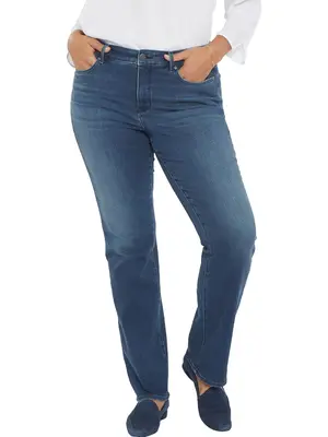 NYDJ NYDJ Marilyn Straight Leg Jeans Saybrook