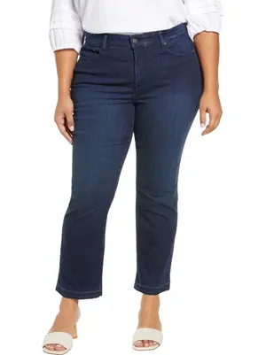 NYDJ NYDJ Marilyn Straight Leg Jeans Underground