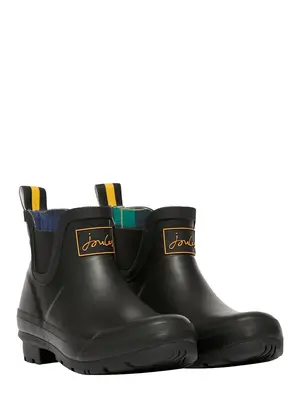 Joules Wellibob Short Chelsea Rain Boot True Black