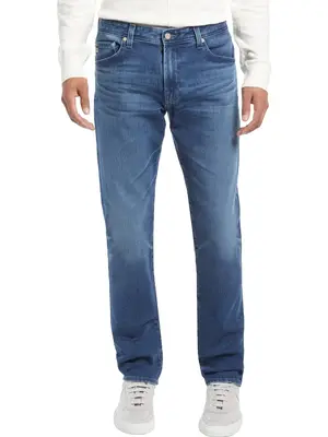 Ag AG Everett Slim Straight-Leg Jeans 10 Years Riant
