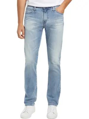 Ag AG Everett Slim Straight-Leg Jeans 23 Years Cloud