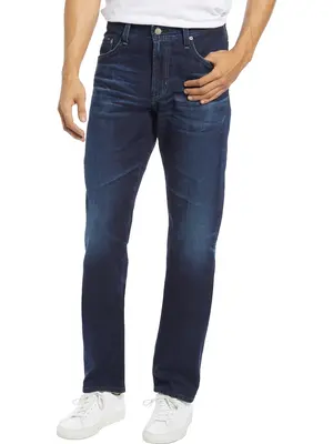 Ag AG Everett Slim Straight-Leg Jeans 7 Years Alpine