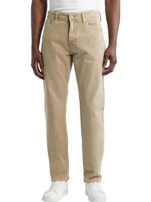 Ag AG Everett Slim Straight-Leg Jeans 7 Years Sulfur Valley Tan