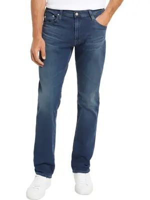 Ag AG Everett Slim Straight-Leg Jeans 8 Years Roadside