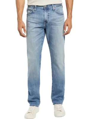 Ag AG Everett Slim Straight-Leg Jeans Arroyo Seco