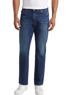 Ag AG Everett Slim Straight-Leg Jeans Atlas Sound