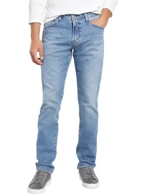 Ag AG Everett Slim Straight-Leg Jeans Cobain