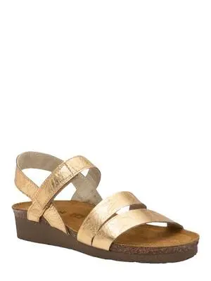 Naot Kayla Sandal - Dark Brass Leather