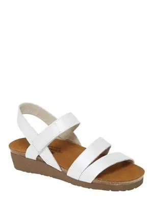 Naot Naot Kayla Sandal White Pearl Leather