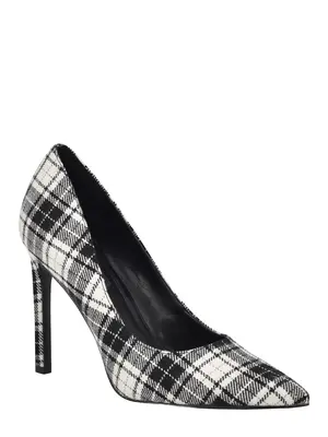 Nine West Nine West Tatiana Pointed Toe Stiletto Pumps Lime Suede