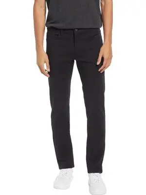 Theory Raffi Twill Straight Leg Pants - Black - 001