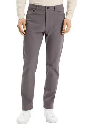 Theory Raffi Twill Straight Leg Pants - Carbon - Bax