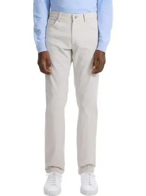 Theory Theory Raffi Twill Straight Leg Pants Limestone