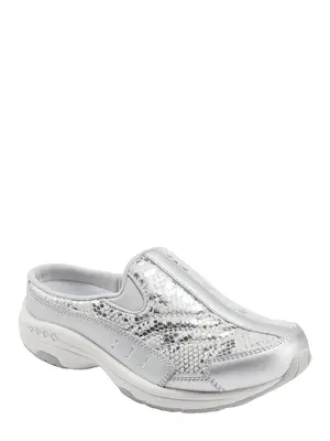 Easy Spirit Easy Spirit Traveltime Sneaker Silver Metallic