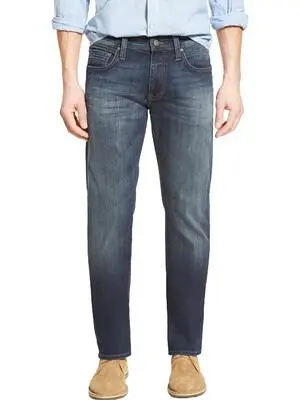MAVI Zach Straight Leg Jeans Dark Brushed Williamsburg