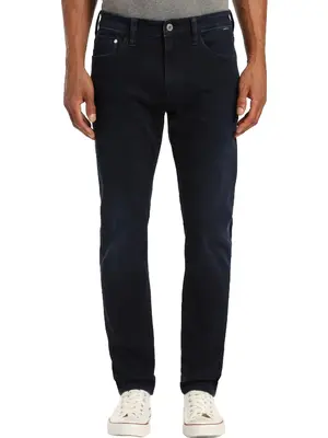 MAVI Zach Straight Leg Jeans Deep Feather Blue