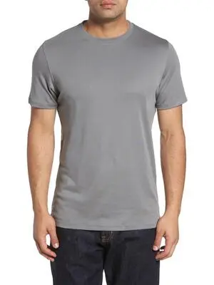 Robert Barakett Georgia Pima Cotton T-Shirt Monument Grey