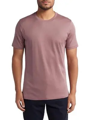 Robert Barakett Georgia Pima Cotton T-shirt Winter Ros