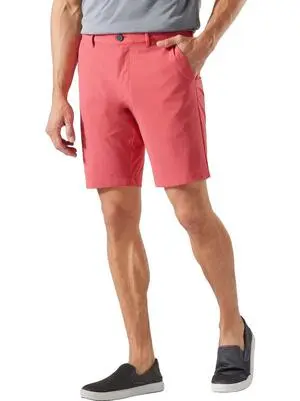 Tommy Bahama Tommy Bahama Chip Shot Performance Golf Shorts Red Ginger