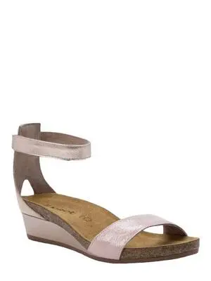 Naot Pixie Sandal - Rose Patent/ Pale Blush/ Rose