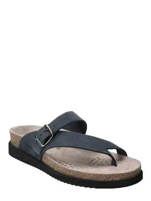 Mephisto Mephisto Helen Toe-Loop Sandal Deep Blue