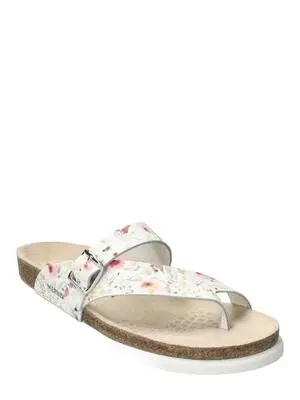 Mephisto Helen Toe-loop Sandal - Multi Sandflower