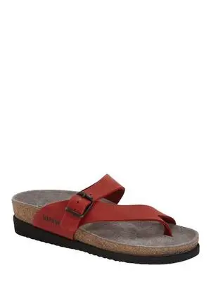 Mephisto Mephisto Helen Toe-Loop Sandal Red Scr 34