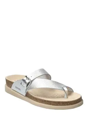 Mephisto Mephisto Helen Toe-Loop Sandal Silver