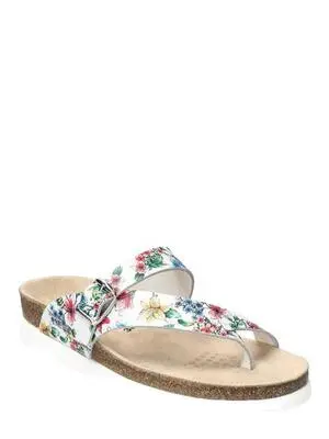 Mephisto Mephisto Helen Toe-Loop Sandal White Multi L46477
