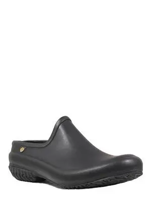 Bogs Waterproof Patch Clog Black