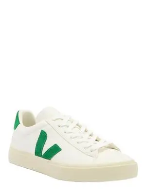 VEJA Campo Sneaker - Extra-white/emeraude