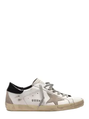GOLDEN GOOSE Super-Star Low-Top Sneaker White/ Ice/ Black
