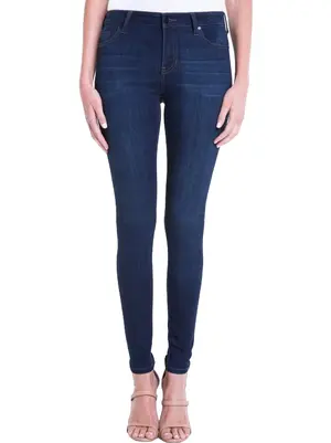 LIVERPOOL Liverpool Los Angeles Abby Skinny Jeans Doheny Dark