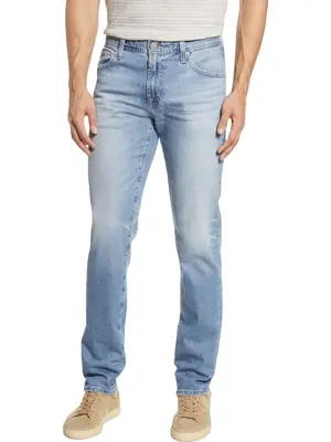 Ag Slim Straight Leg Jeans Intercept