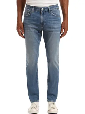 MAVI Mavi Jeans Jake Slim Fit Jeans Brushed Feather Blue