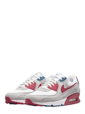 Nike Air Max 90 Sneakers Grey/ Gym Red/ White/ Marina