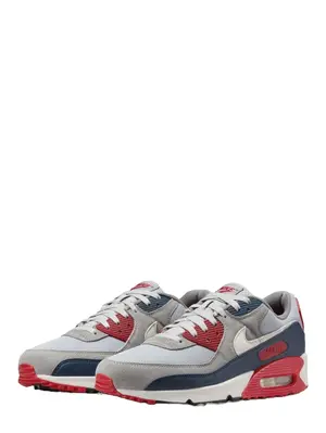 Nike Air Max 90 Sneakers Grey/navy/fire Red