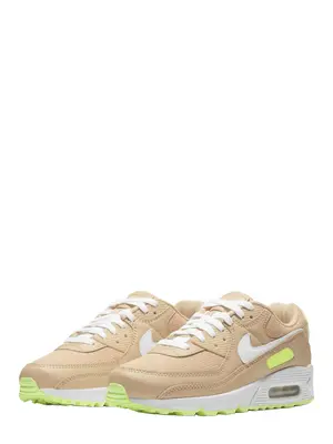 Nike Air Max 90 Sneakers Sesame/ White/ Barely Volt