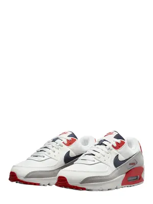 Nike Air Max 90 Sneakers White/ Blue/ Cement Grey