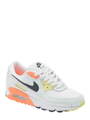 Nike Air Max 90 Sneakers White/ Dark Smoke/ Green