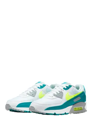 Nike Air Max 90 Sneakers White/ Hot Lime/ Spruce/ Grey